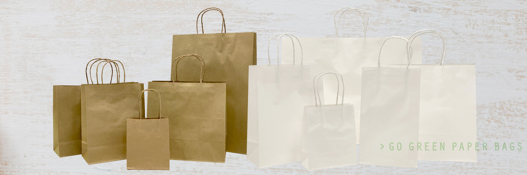 Paper Bags Wholesale Australia | Bulk Brown, White & Custom | Go Green ...